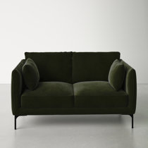 Modern Contemporary Shallow Depth Loveseat AllModern